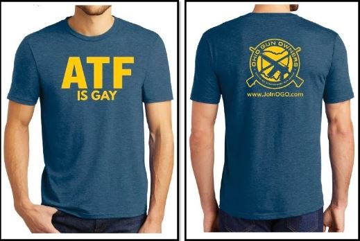 ATF Is Gay Tri-Blend T-Shirt - Ohio Gun Owners