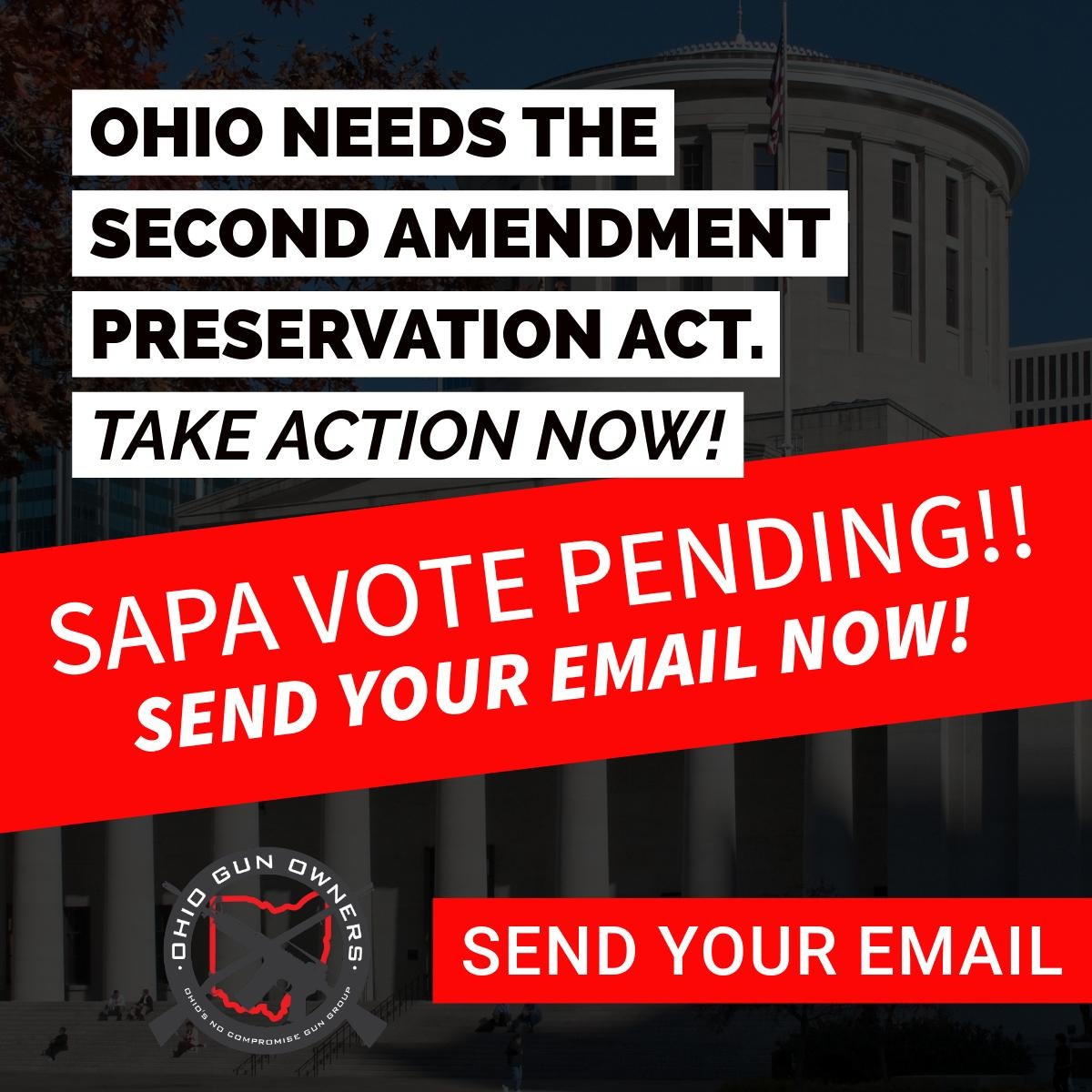 Tell your Senator: Vote YES on SAPA, SB58!